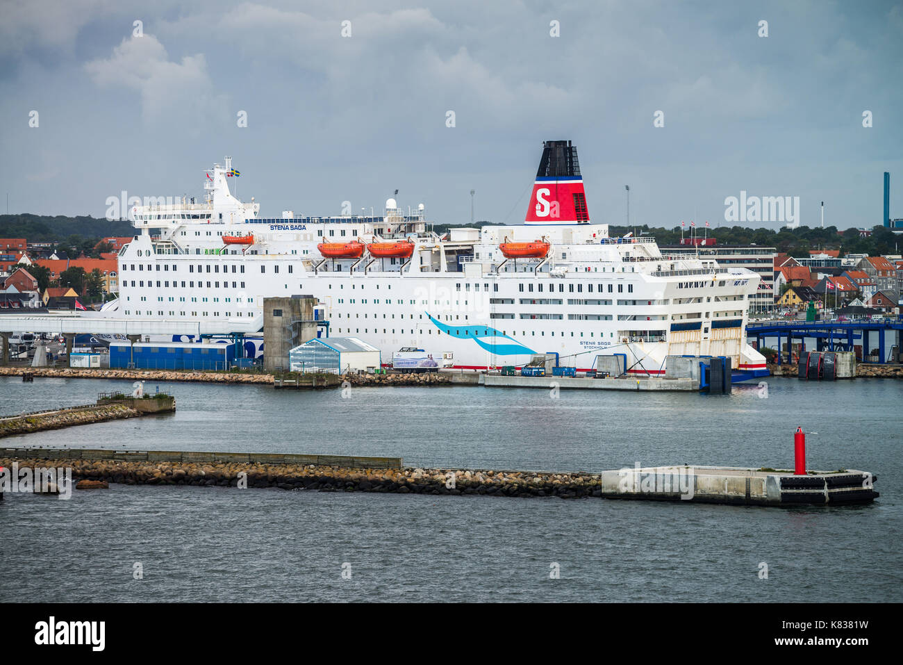 Harbour in the Frederikshavn, Denmark, Europe Stock Photo - Alamy