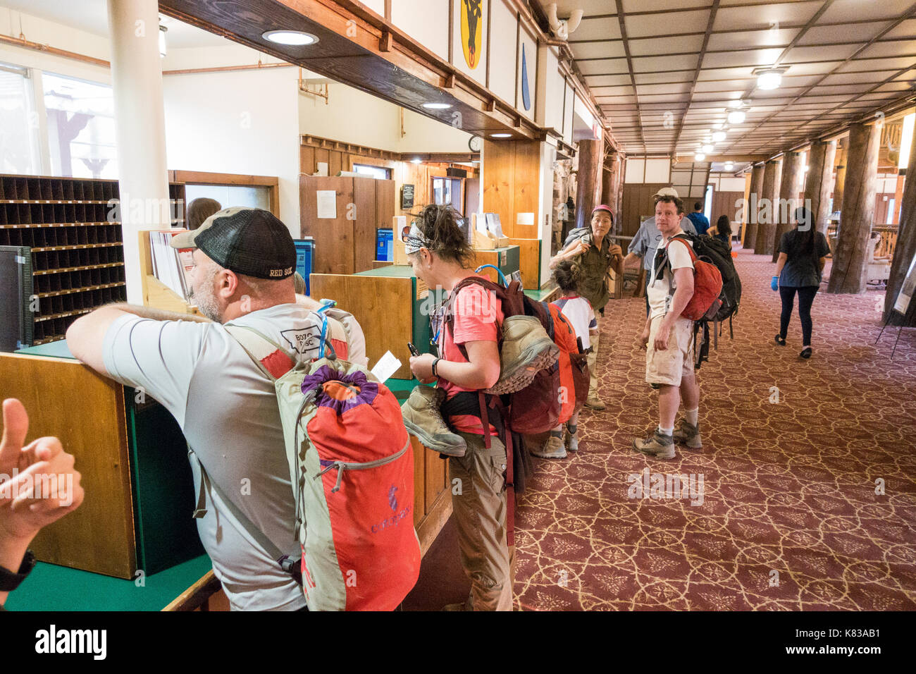 Reception guests check in hotel hi-res stock photography and images - Alamy