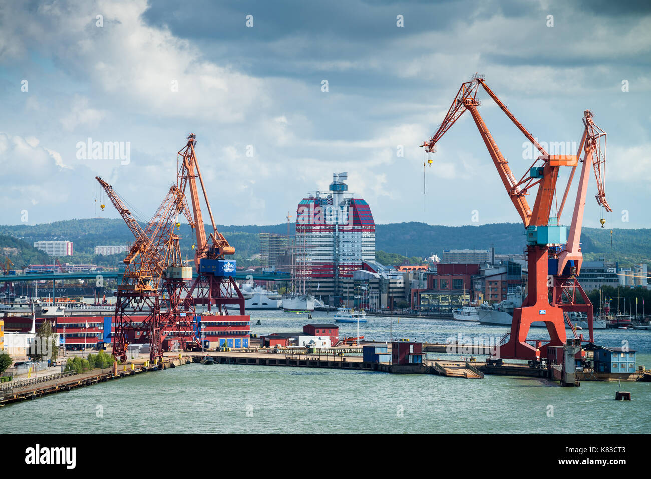 Crane eriksberg gothenburg hi-res stock photography and images - Alamy