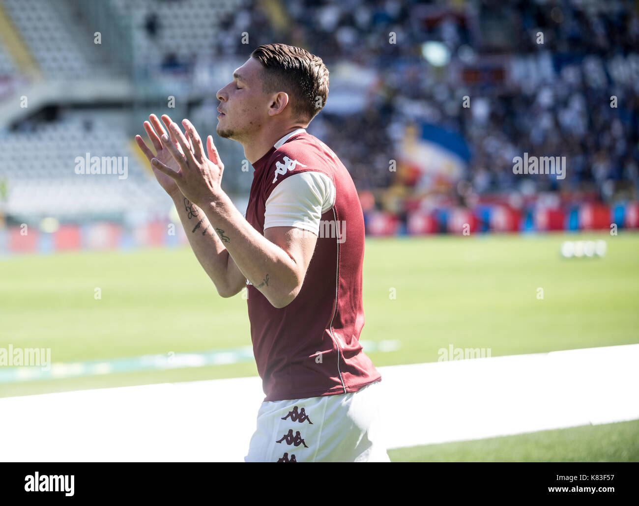 Turin, Italy. 17th Sep, 2017. Andrea Belotti during the Serie A Tim ...