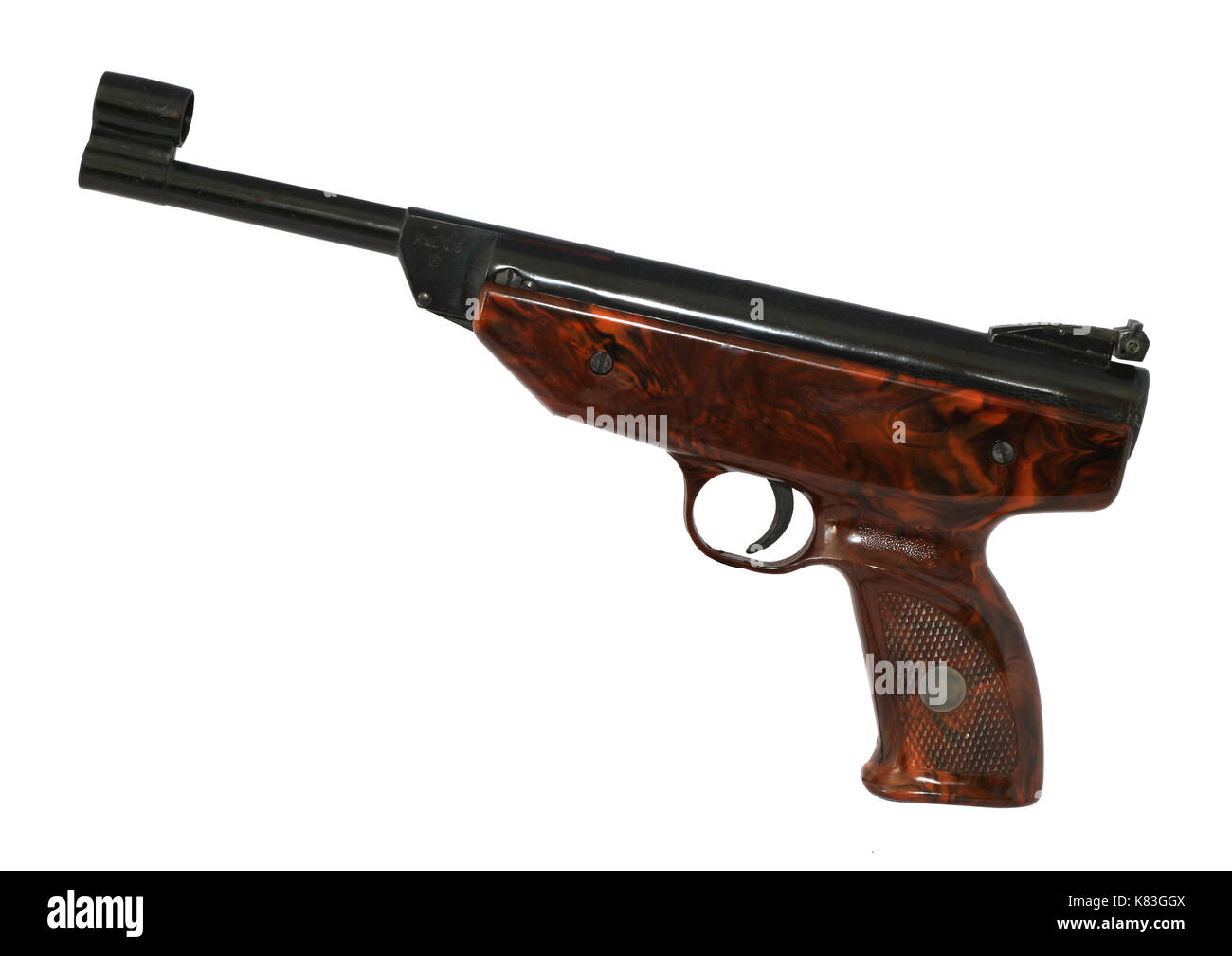 Luftpistole mit zielscheibe hi-res stock photography and images - Alamy