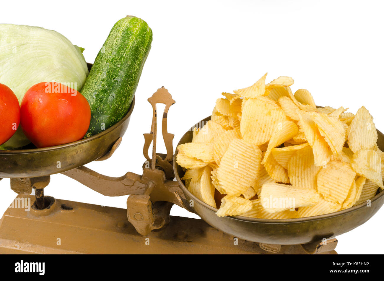 Nutrition balance, a healthy eating concept Stock Photo - Alamy