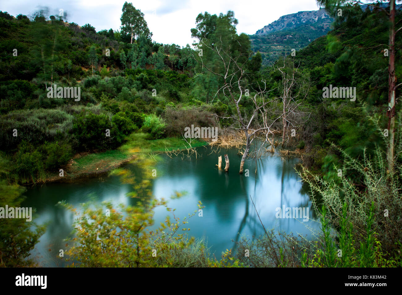 Georgioupolis crete lake hi-res stock photography and images - Alamy