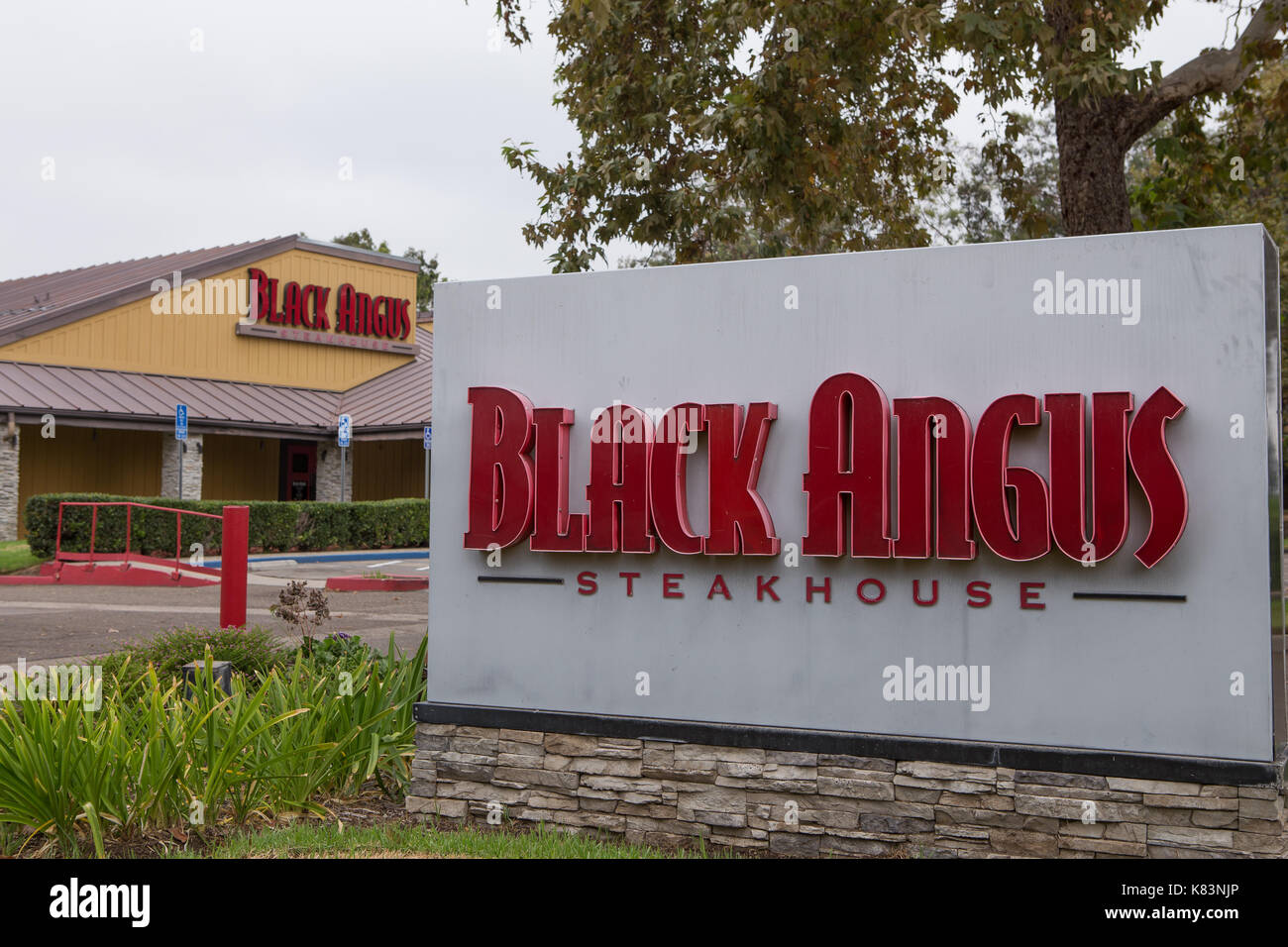 Angus steakhouse sign hi-res stock photography and images - Alamy