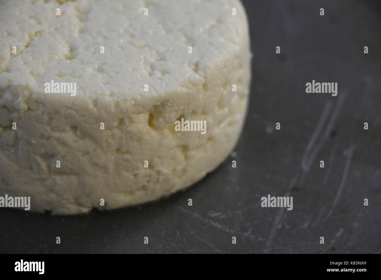 Homemade White Cheese Stock Photo - Alamy
