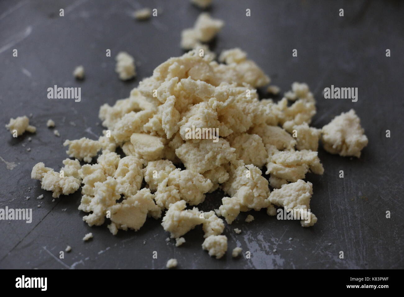 Homemade White Cheese Stock Photo - Alamy