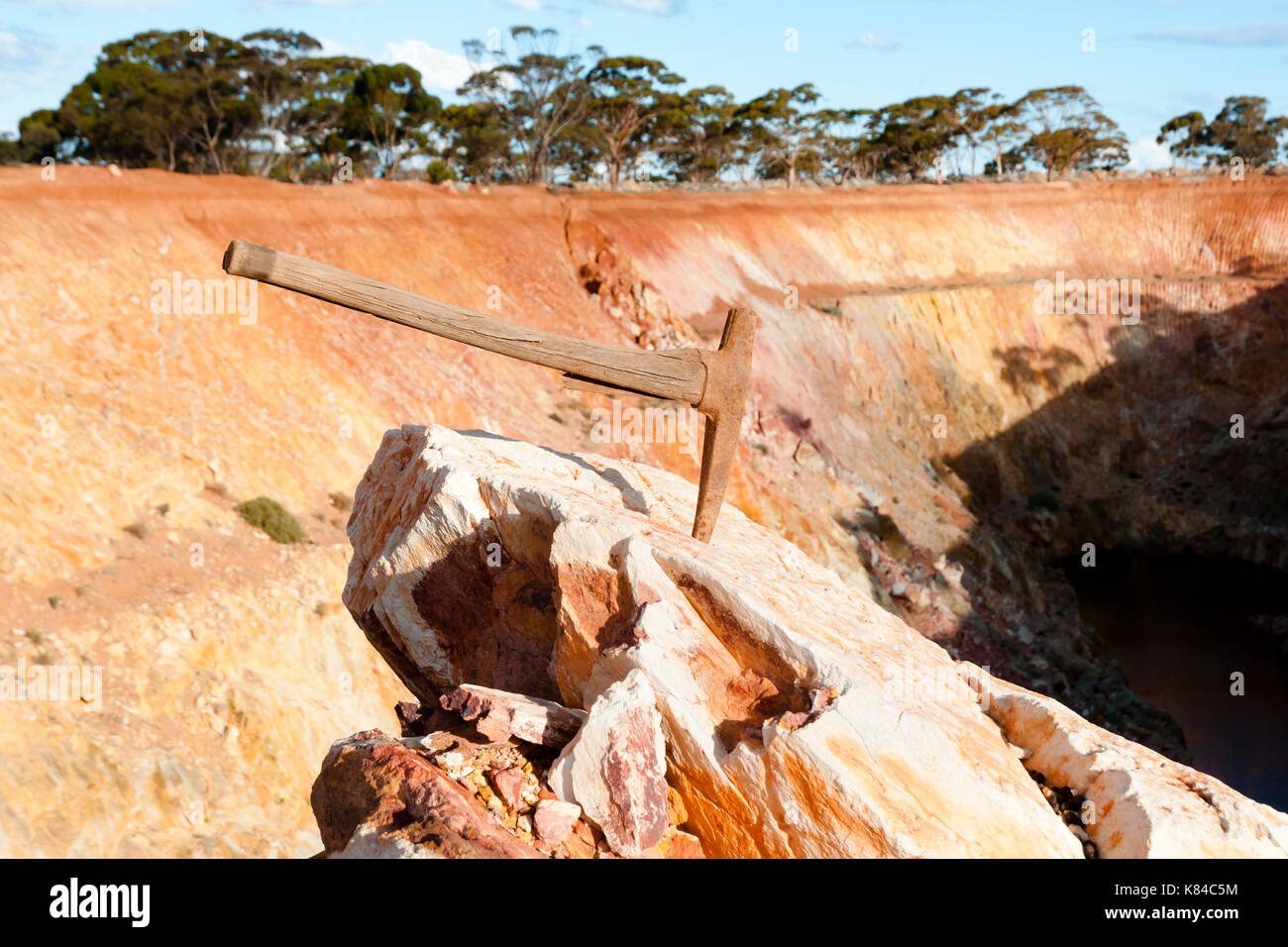 Old Mining Pick Stock Photo - Alamy