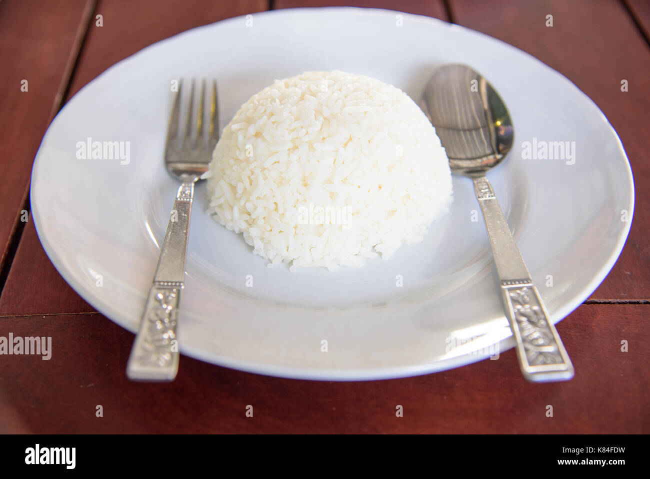 Steamed rice dish Stock Photo - Alamy