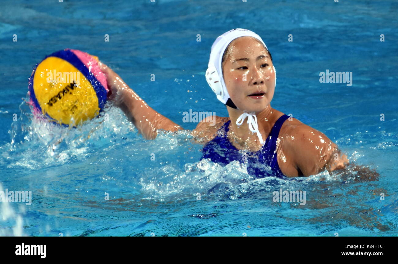 Budapest, Hungary - Jul 16, 2017. SUZUKI Kotori (JPN) shoots in the ...