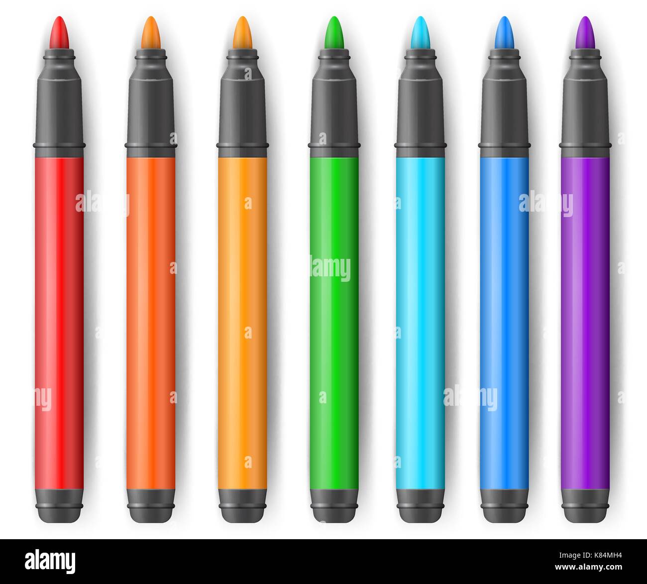 Abstract marker drawing 3d infographics Stock Vector Image & Art - Alamy