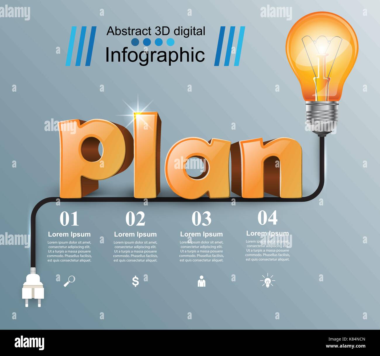 Plan 3d business infographics Stock Vector Image & Art - Alamy