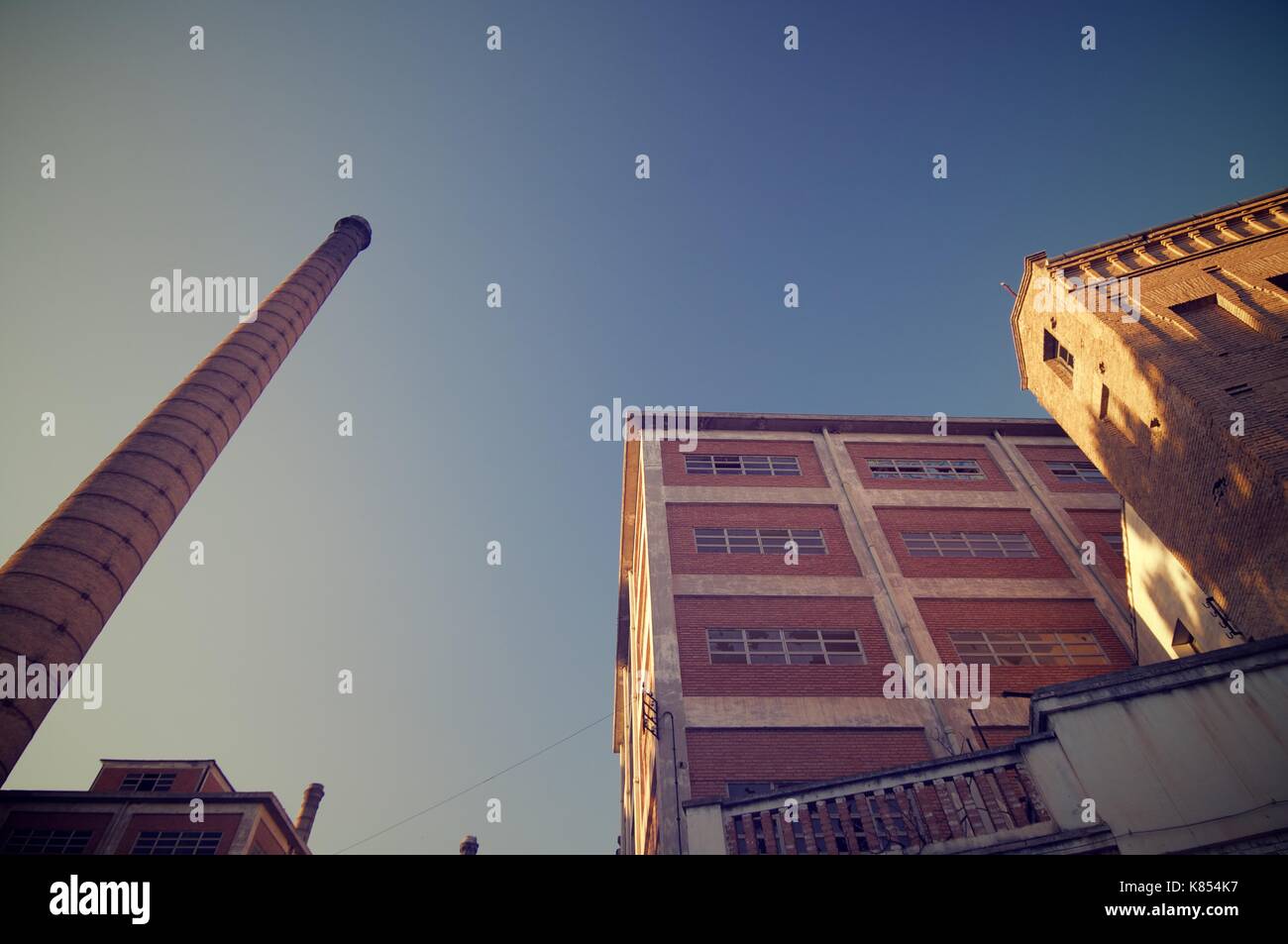 Abandoned brick smokestack hi-res stock photography and images - Alamy
