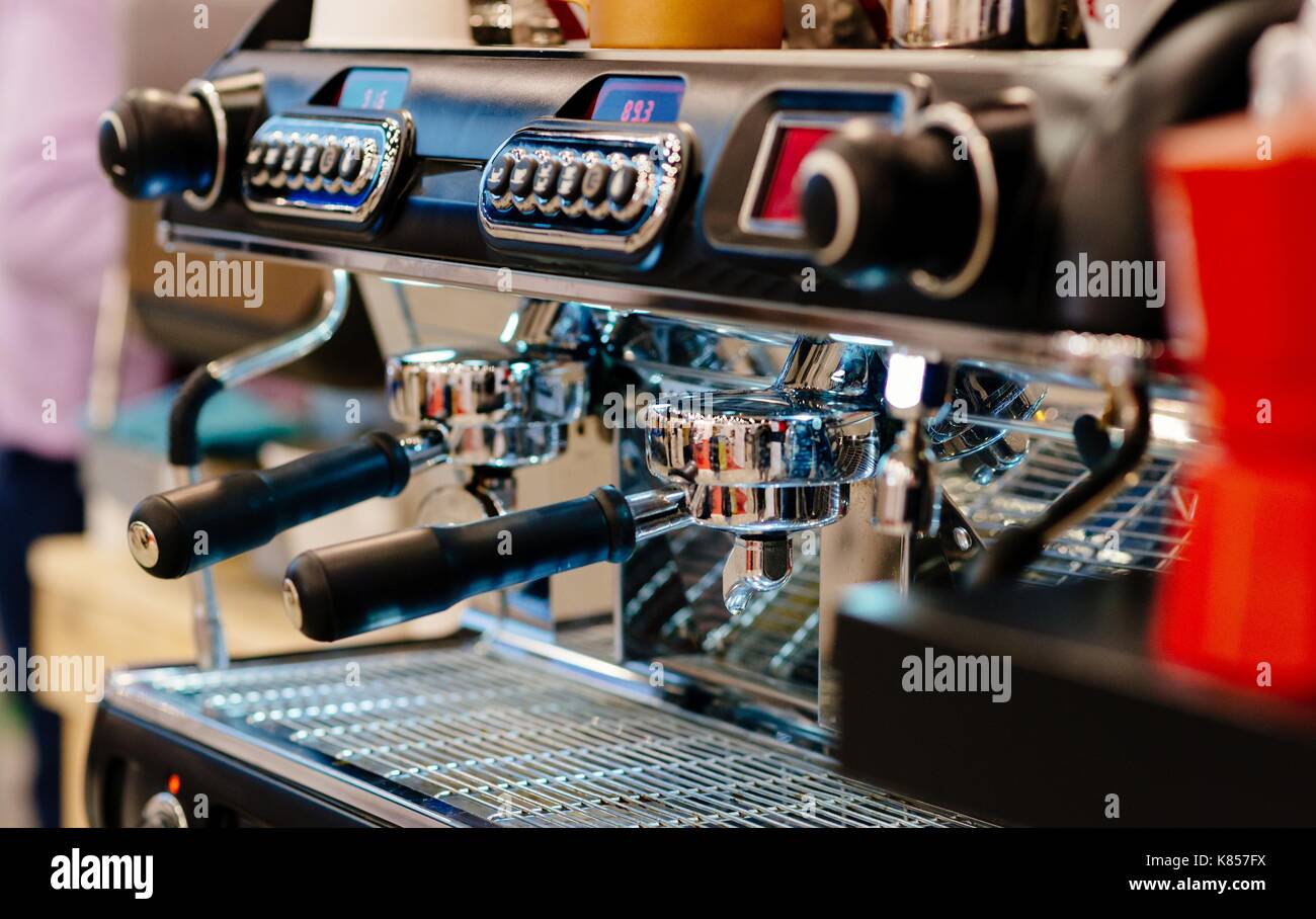 Professional coffee machine restaurant hi-res stock photography and ...