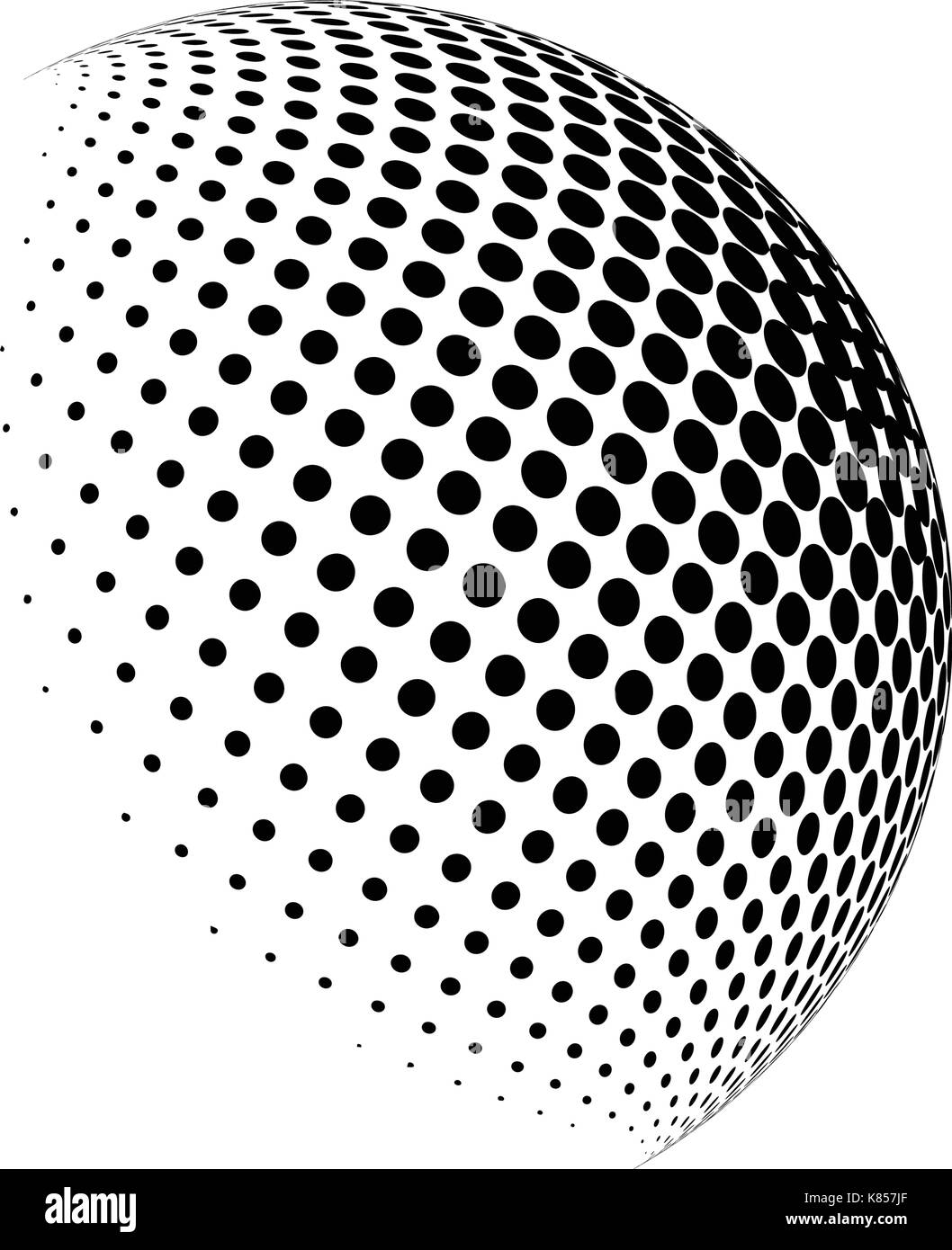 halftone globe logo vector symbol icon design. Beautiful illustration ...