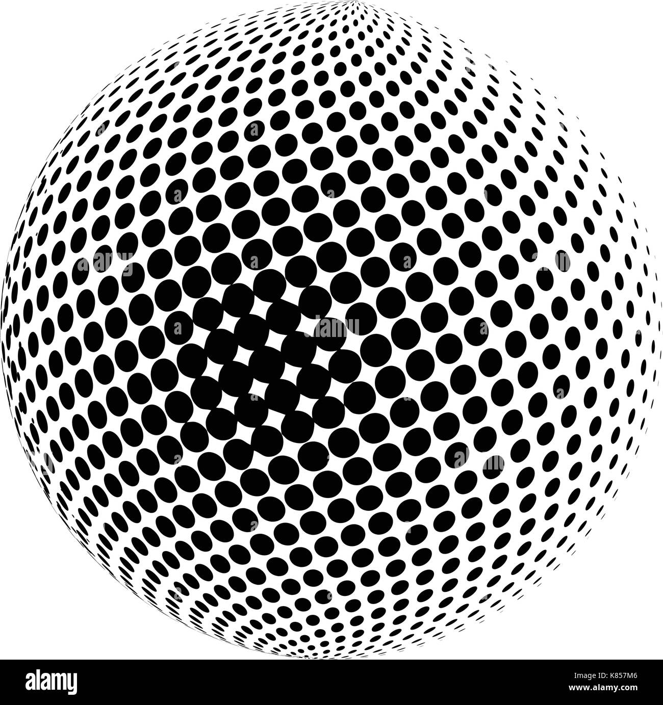 halftone globe logo vector symbol icon design. Beautiful illustration ...