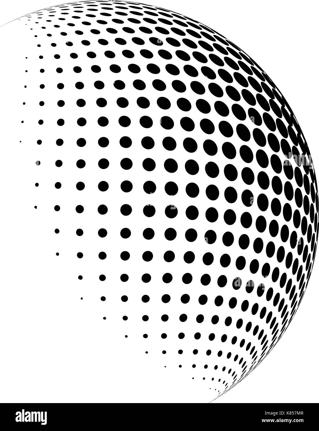 halftone globe logo vector symbol icon design. Beautiful illustration ...