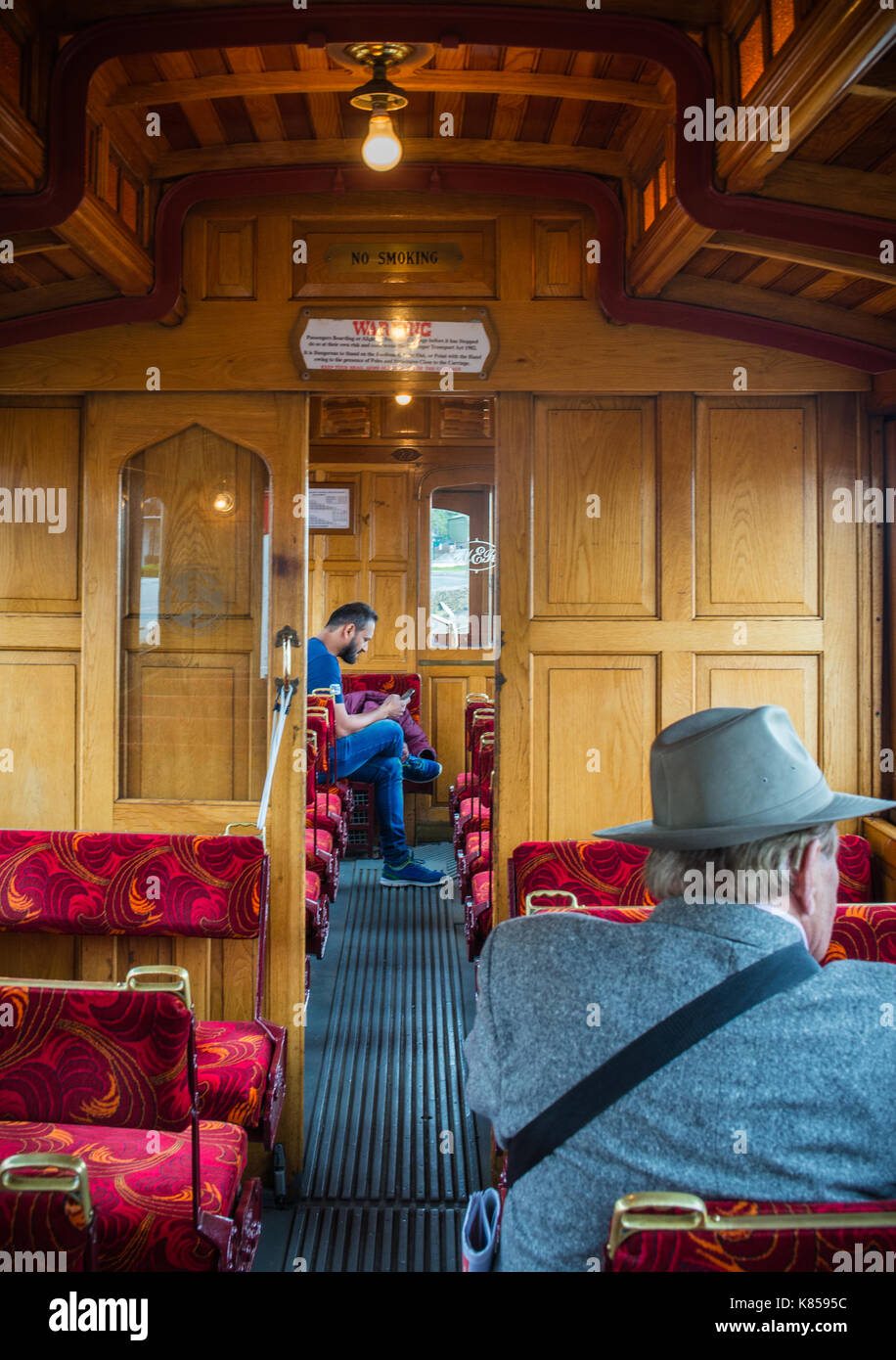 Electric tram on winter hi-res stock photography and images - Alamy