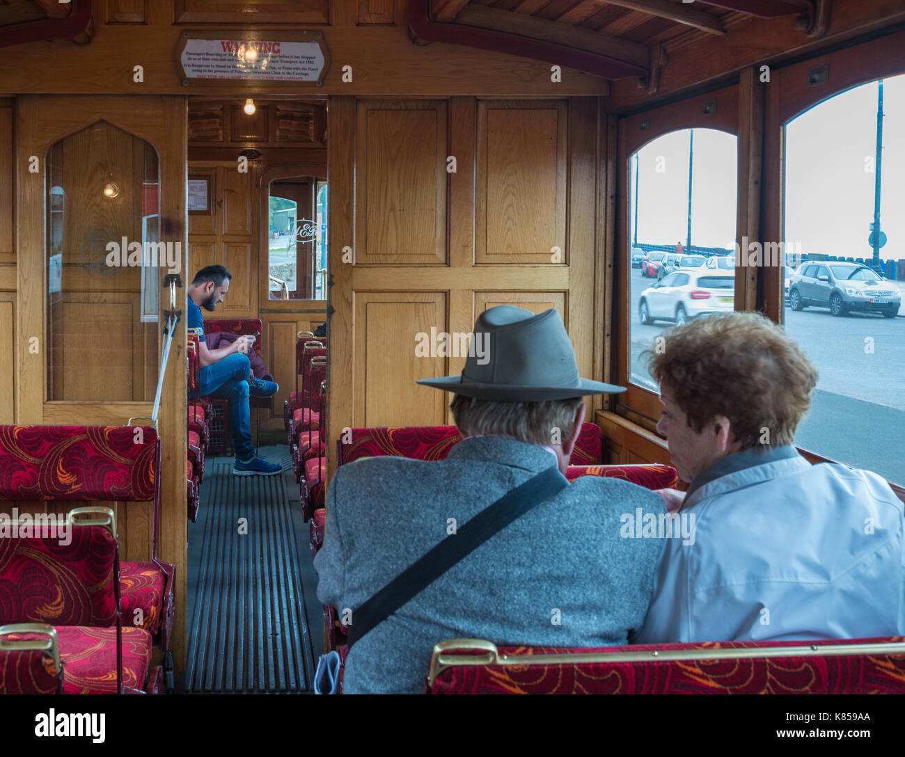 Covered tram hi-res stock photography and images - Alamy
