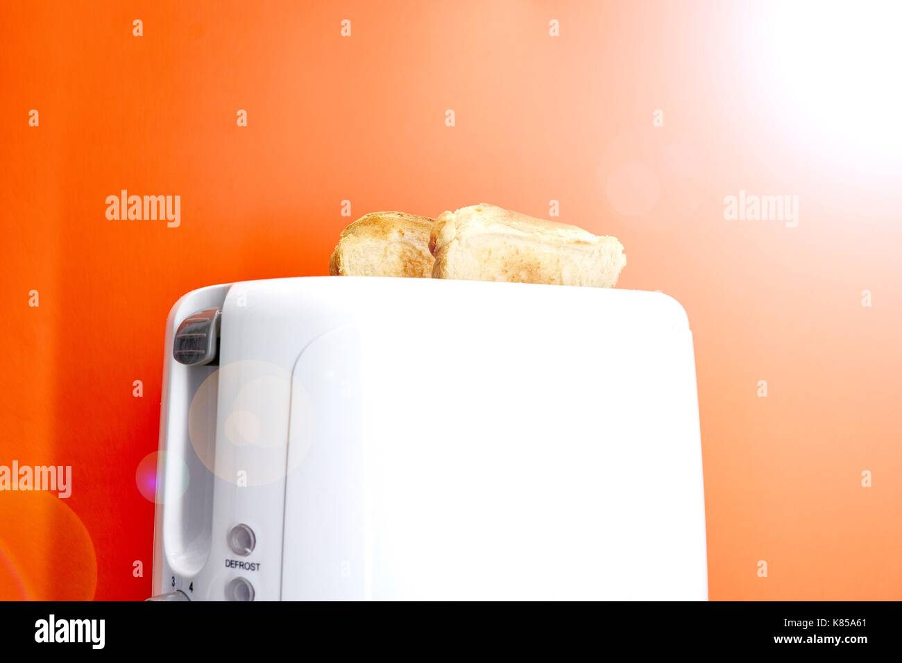 A studio photo of a white toaster Stock Photo - Alamy