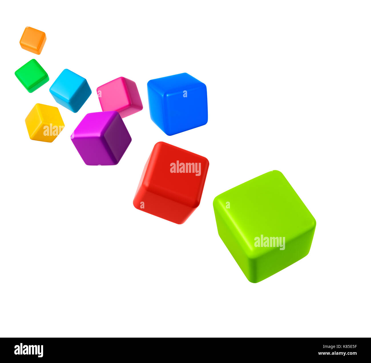 Cubes square hi-res stock photography and images - Alamy