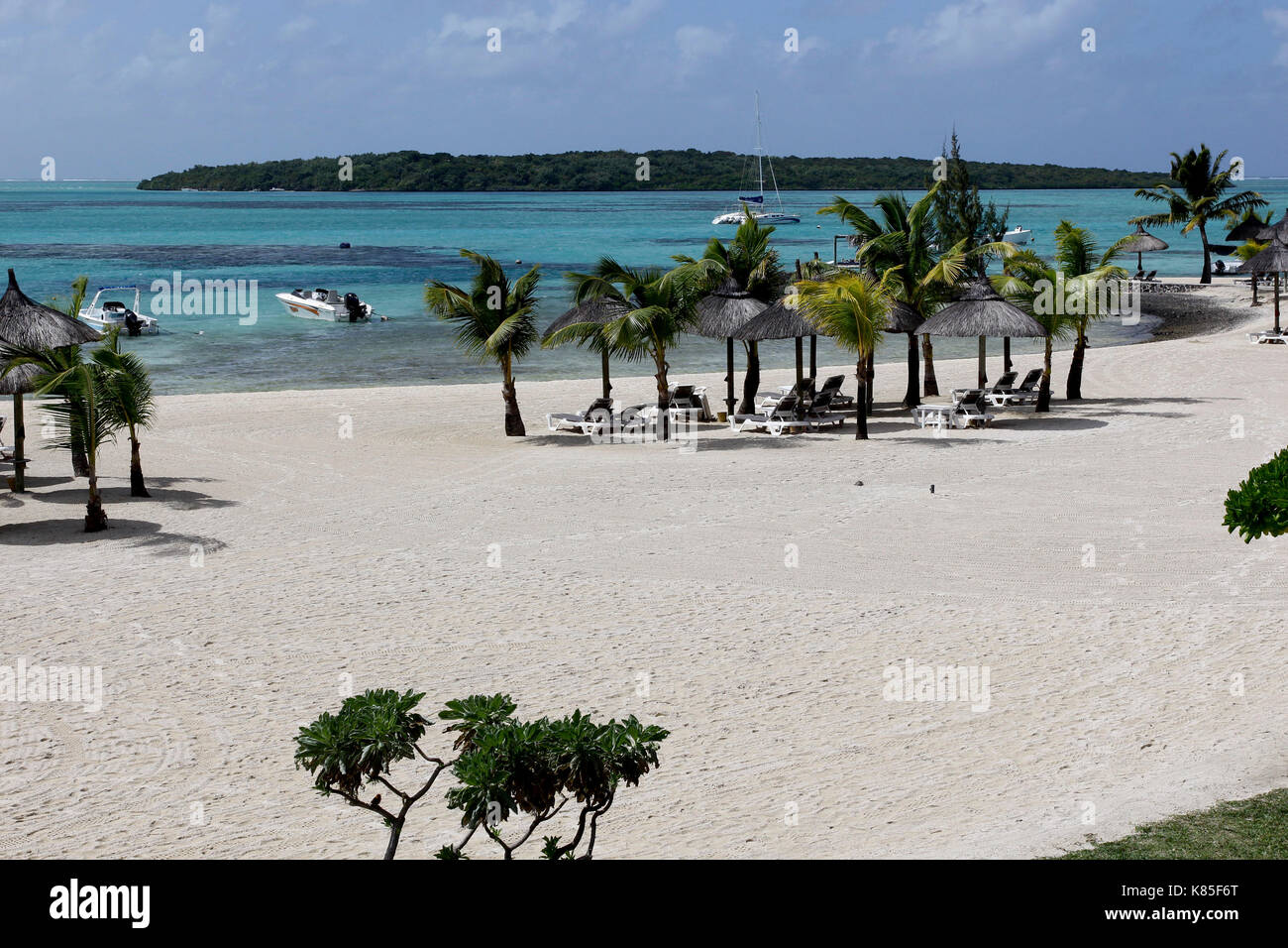 Pointe D’Esny, Blue Bay. Mauritius Stock Photo - Alamy