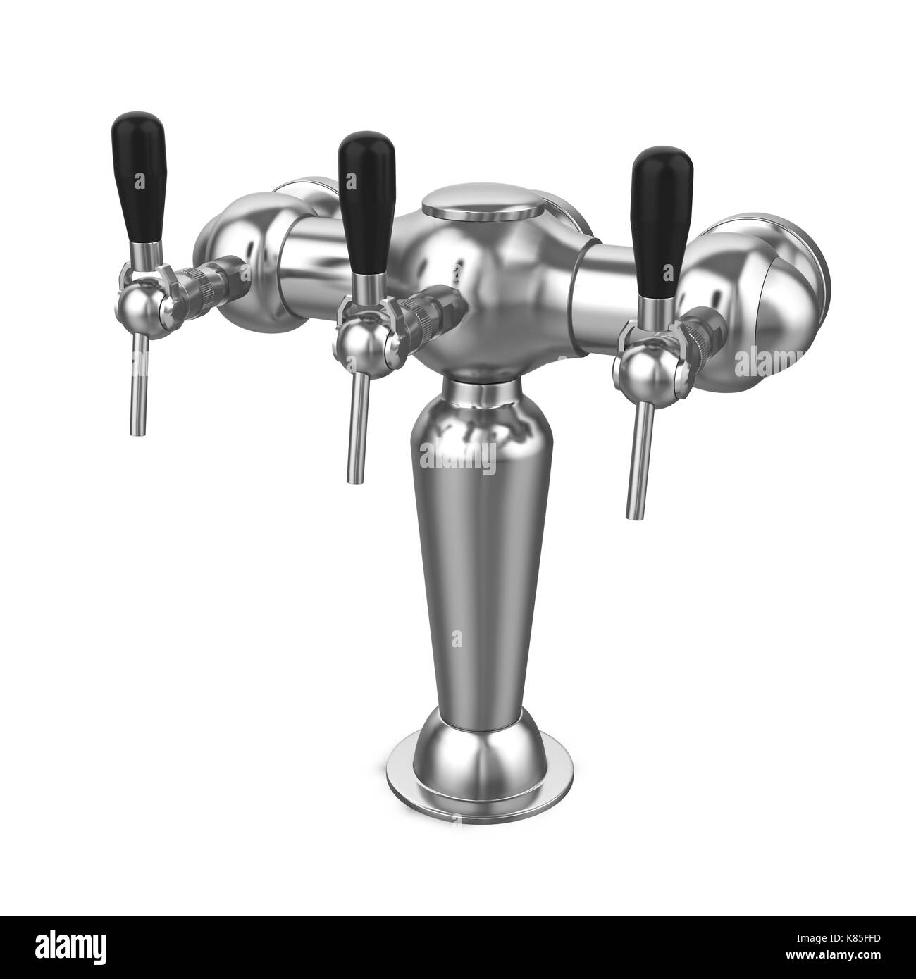 Beer Tap Isolated Stock Photo - Alamy