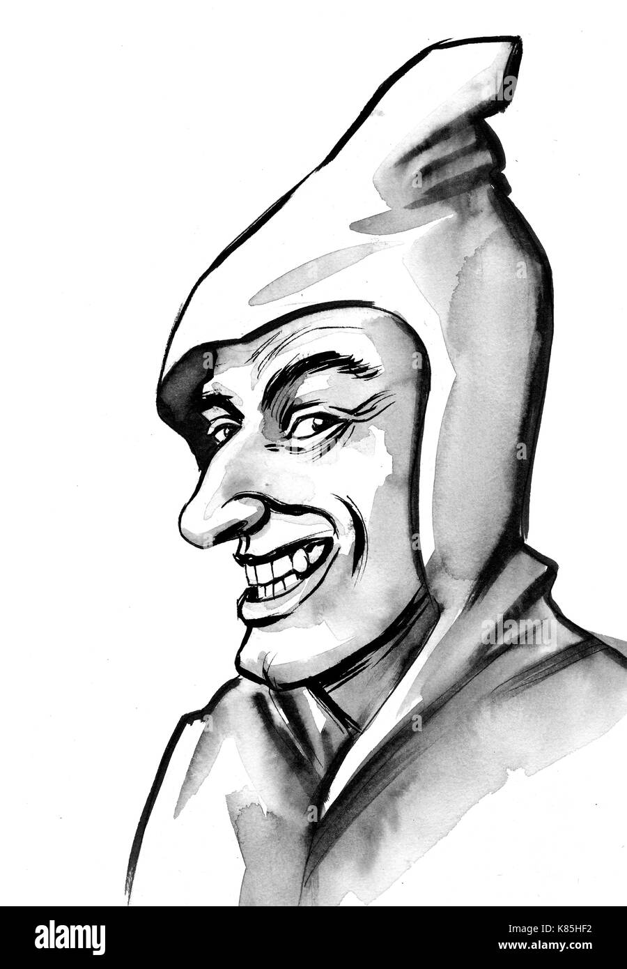 Male character Black and White Stock Photos & Images - Alamy