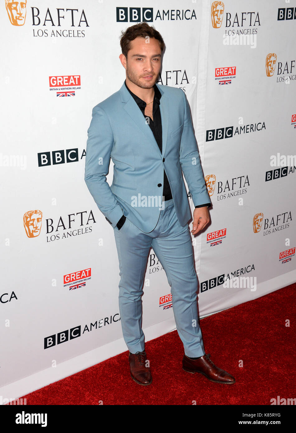 Beverly Hills, USA. 16th Sep, 2017. Ed Westwick at the BAFTA Los ...