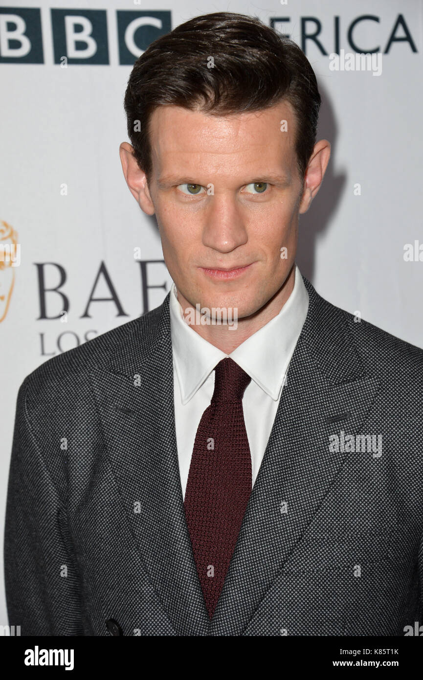 Beverly Hills, USA. 16th Sep, 2017. Matt Smith at the BAFTA Los Angeles ...