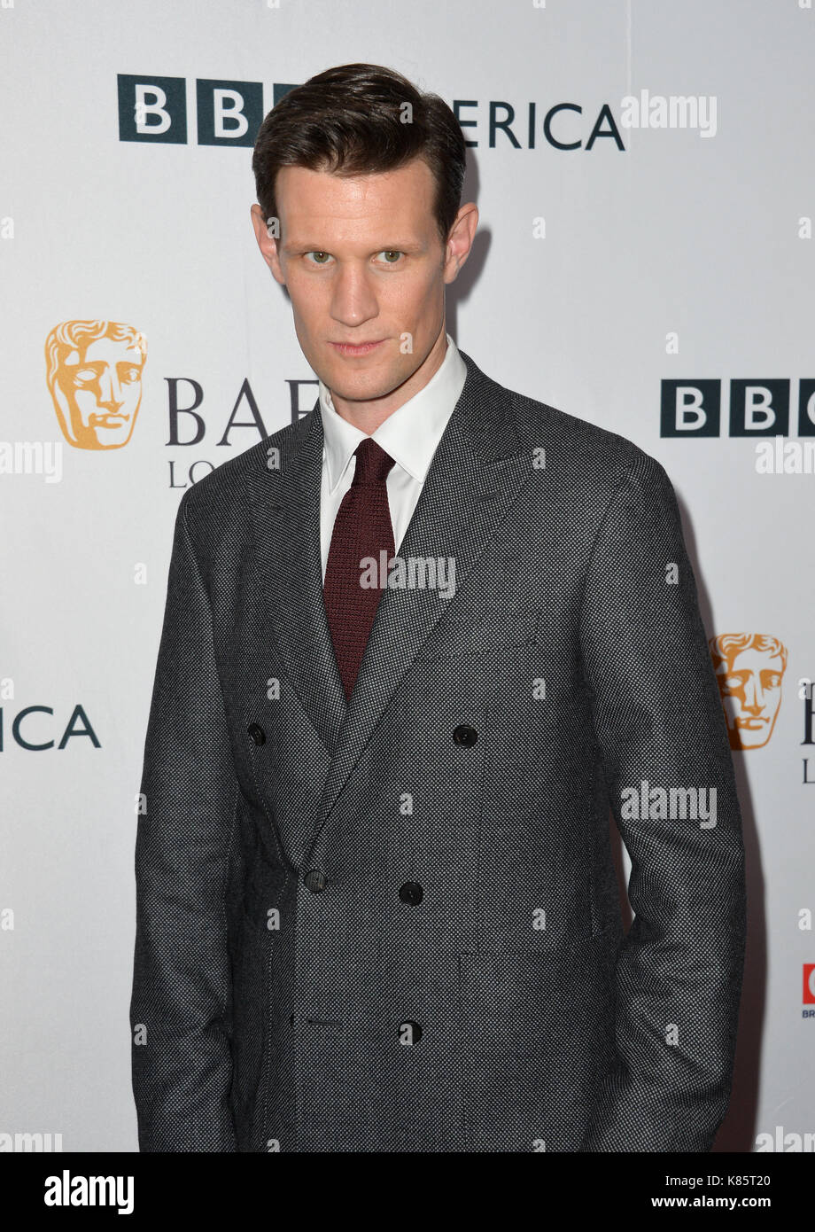 Beverly Hills, USA. 16th Sep, 2017. Matt Smith at the BAFTA Los Angeles ...