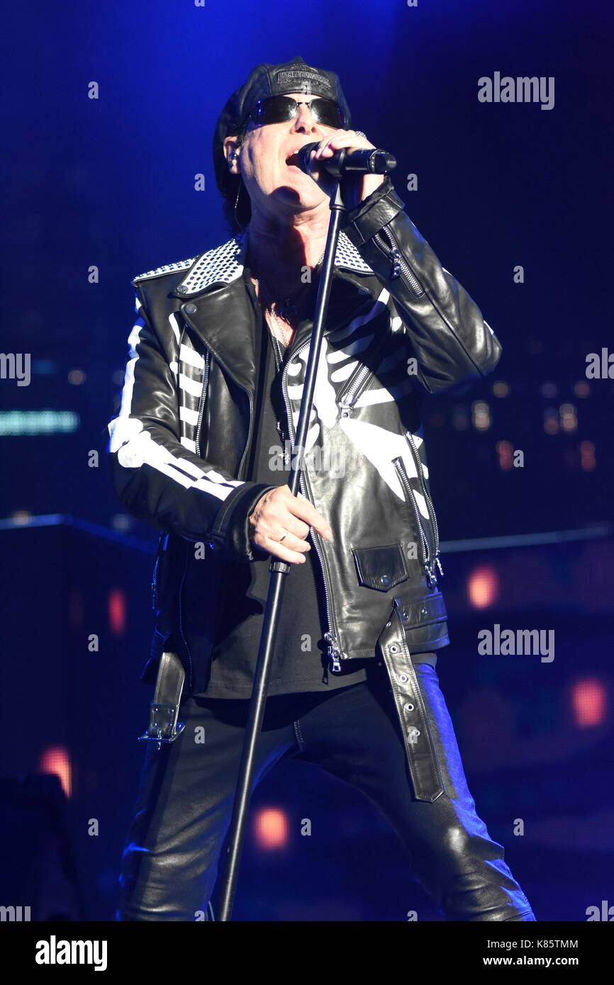 New York, New York, USA. 16th Sep, 2017. The Scorpions perform at ...