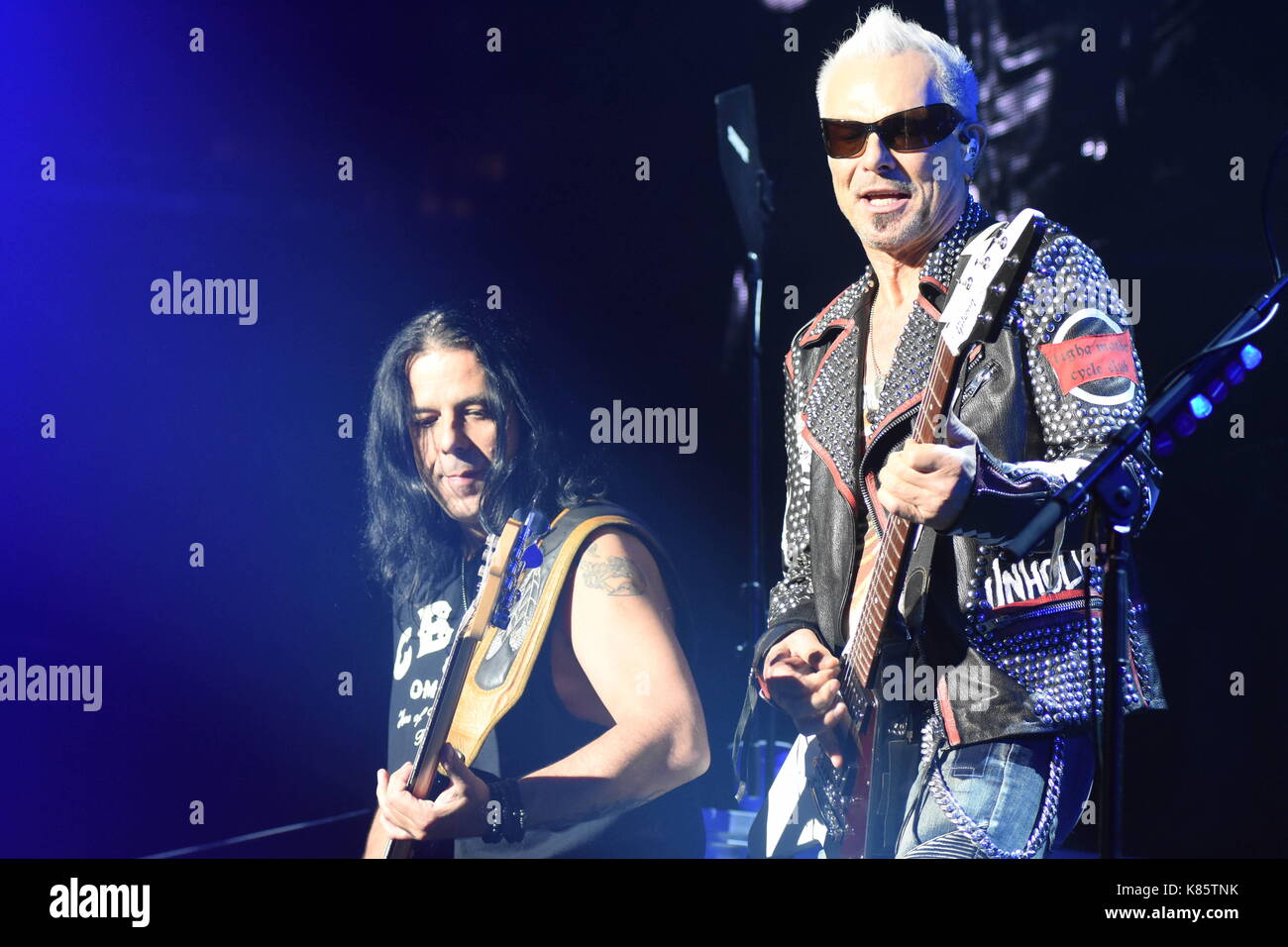 New York, New York, USA. 16th Sep, 2017. The Scorpions perform at ...