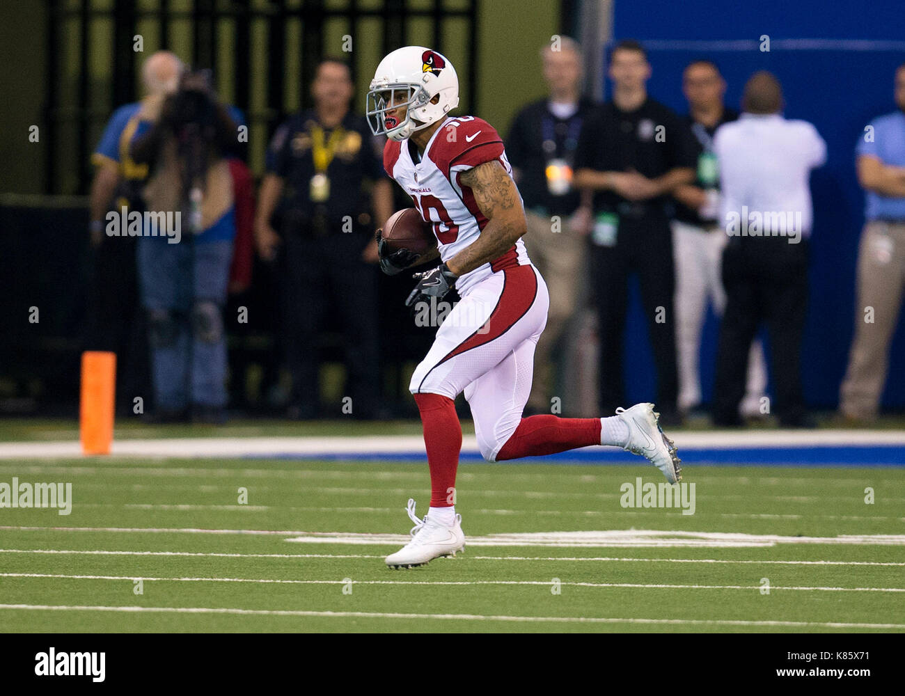Ot. 17th Sep, 2017. Arizona Cardinals wide receiver Brittan Golden (10 ...
