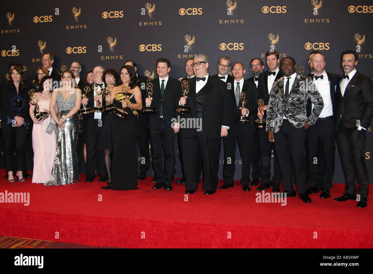 Los Angeles, USA. 17th Sep, 2017. Cast and Crew of Veep, Gary Cole ...