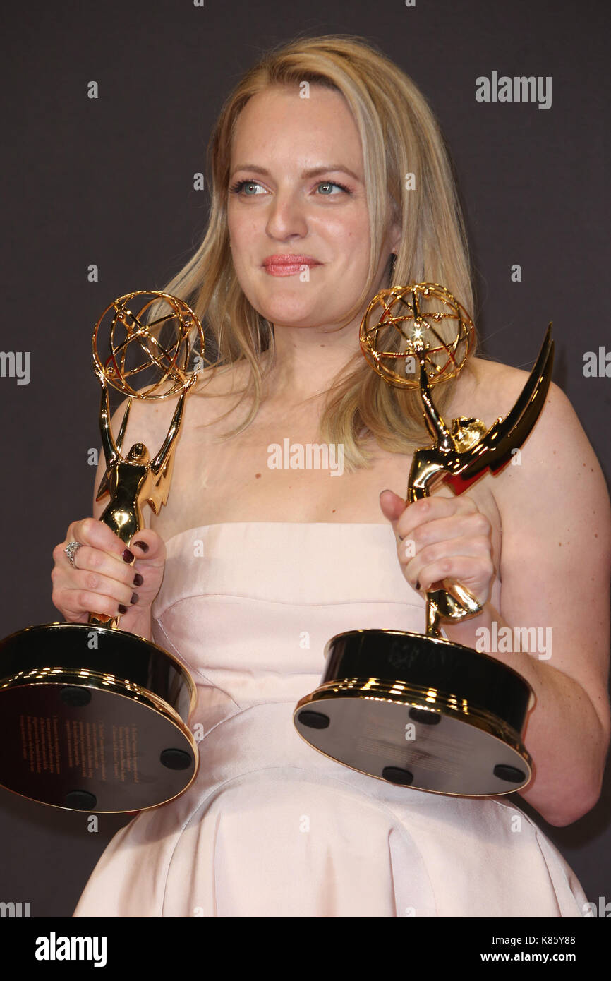 Los Angeles, California, USA. 17th Sep, 2017. Elisabeth Moss at The ...