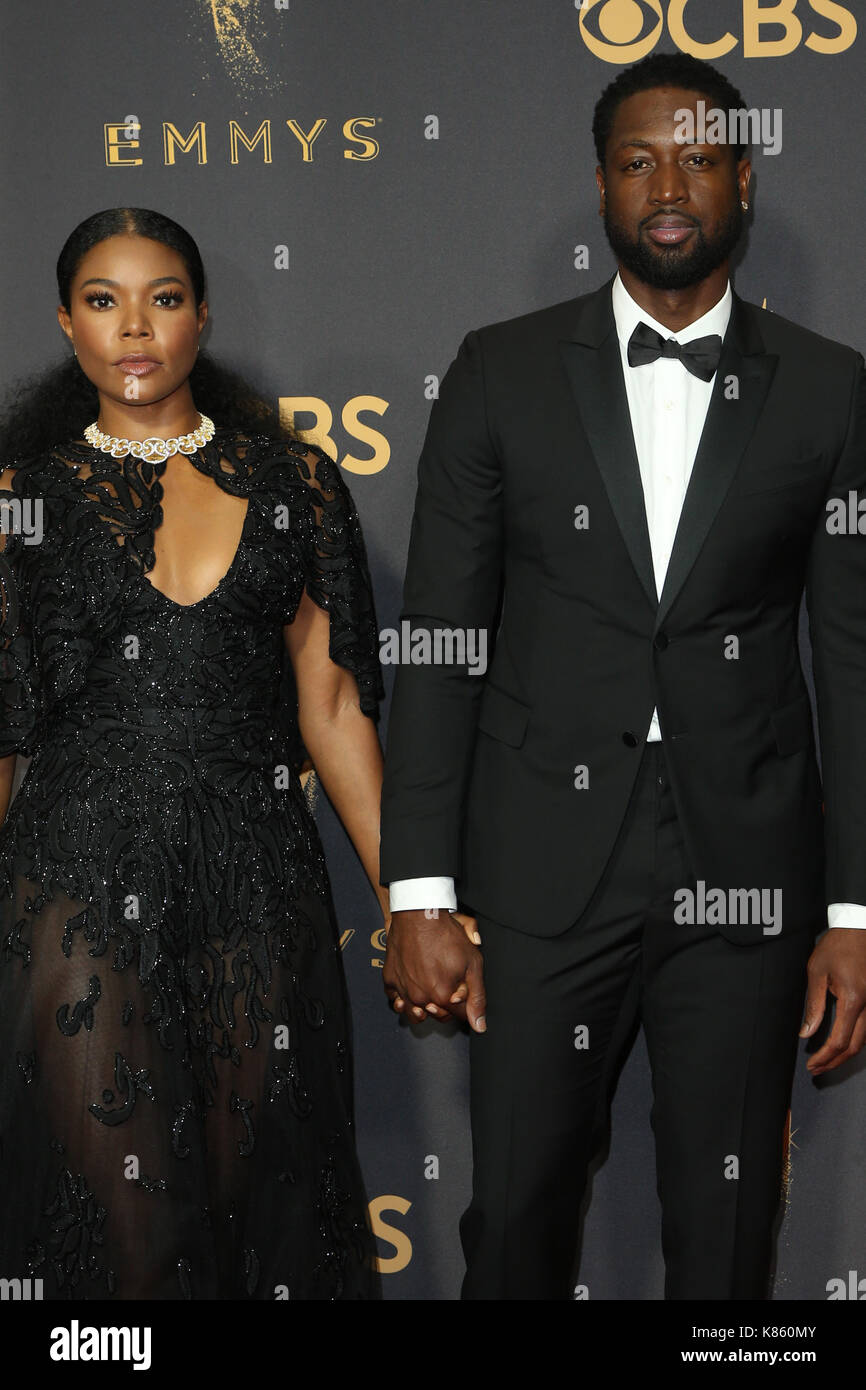 Los Angeles, Califionia, USA. 17th Sep, 2017. Gabrielle Union, Dwayne ...