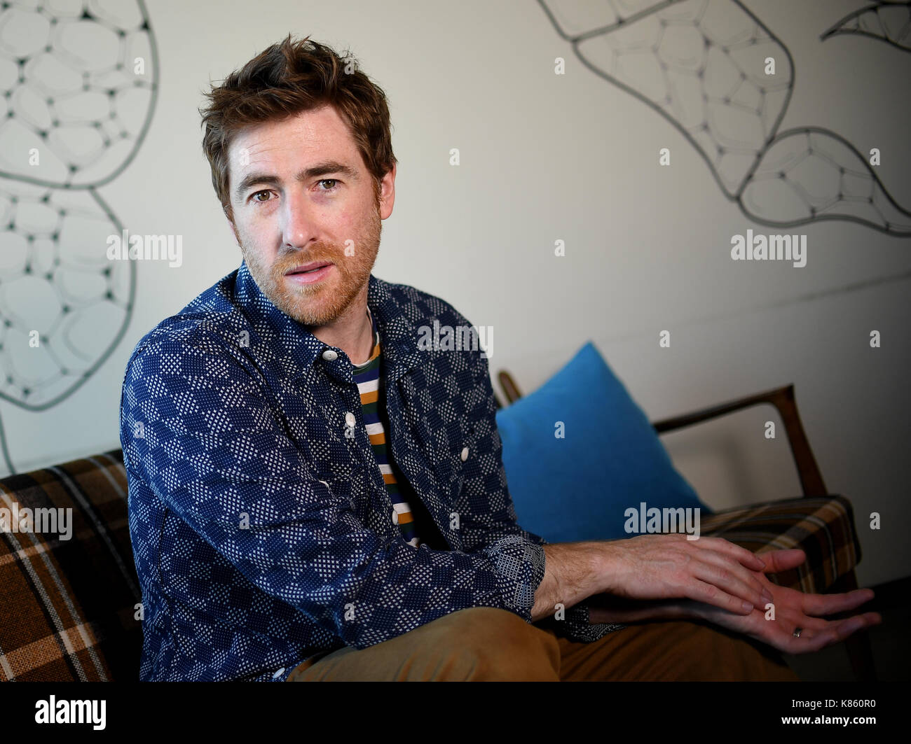 British singer-songwriter Jamie Lawson photographed in Berlin, Germany ...