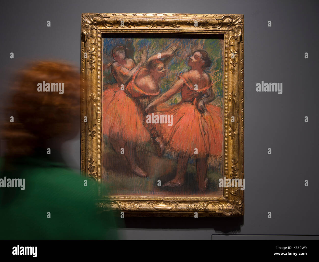 National Gallery, London, UK. 18th Sep, 2017. Degas artworks from the ...
