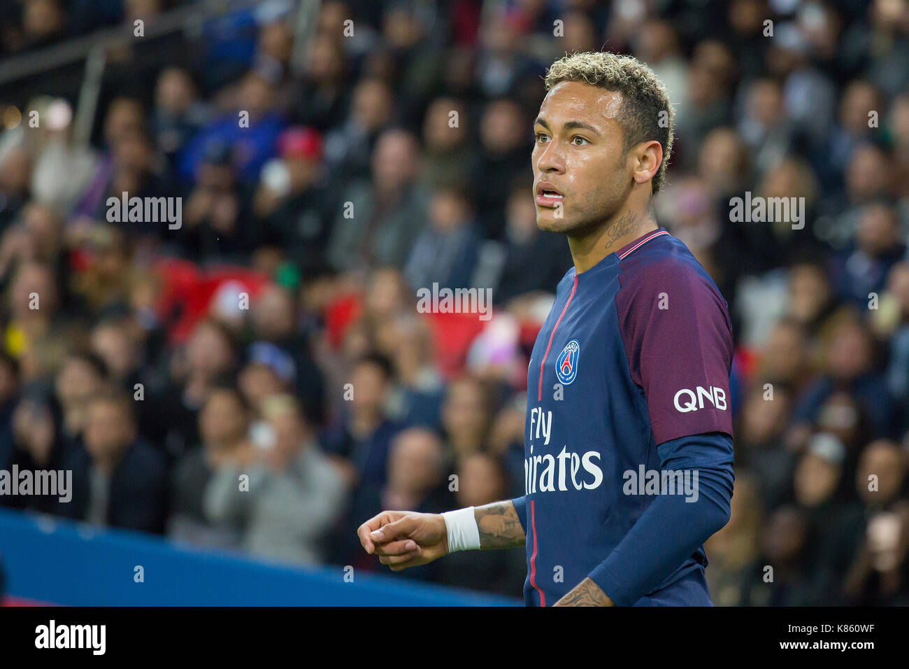 Neymar Jr. during the French Ligue 1 soccer match between Paris Saint ...