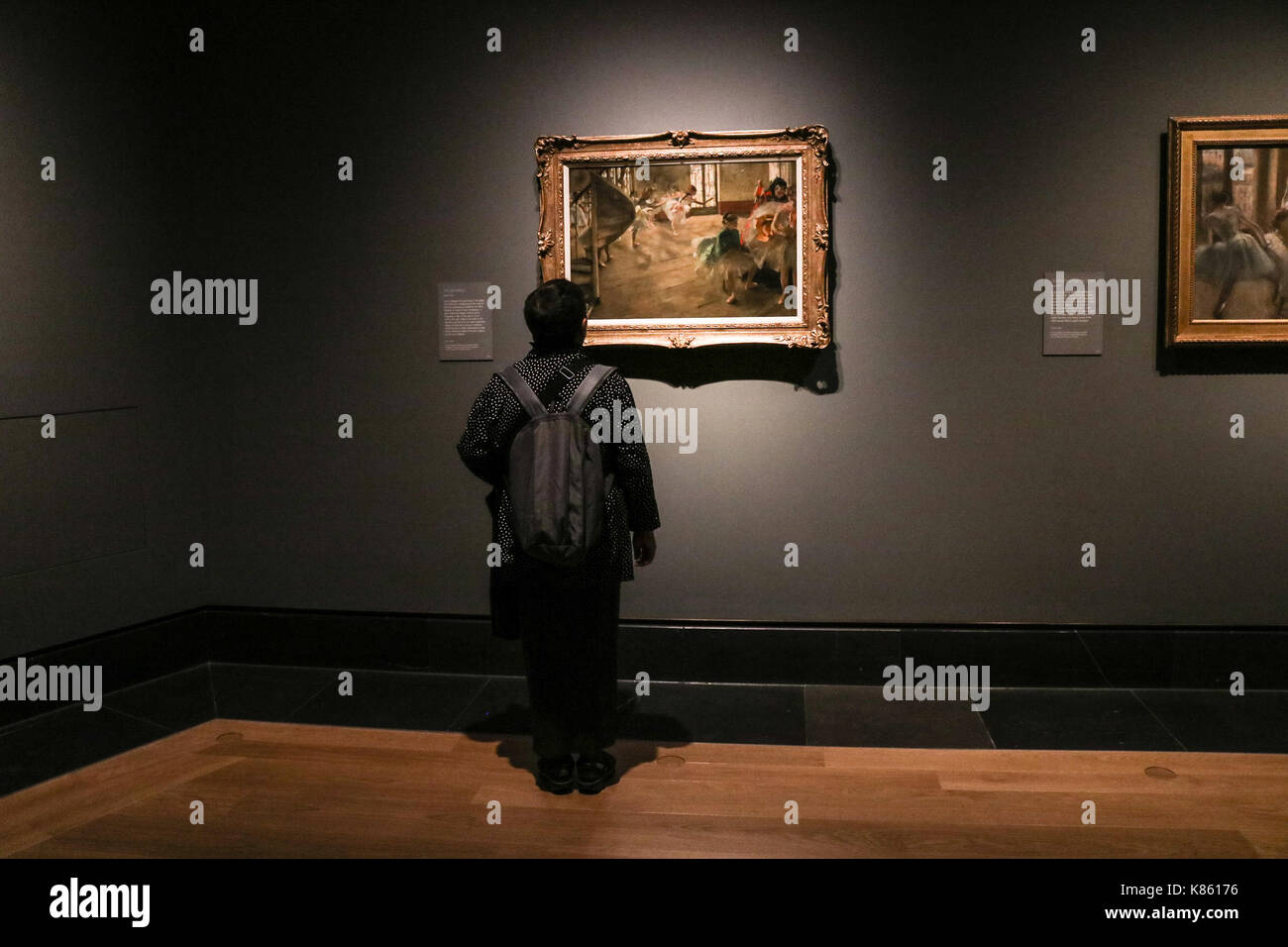 London, UK. 18th Sep, 2017. Press Preview: A collection of Degas ...