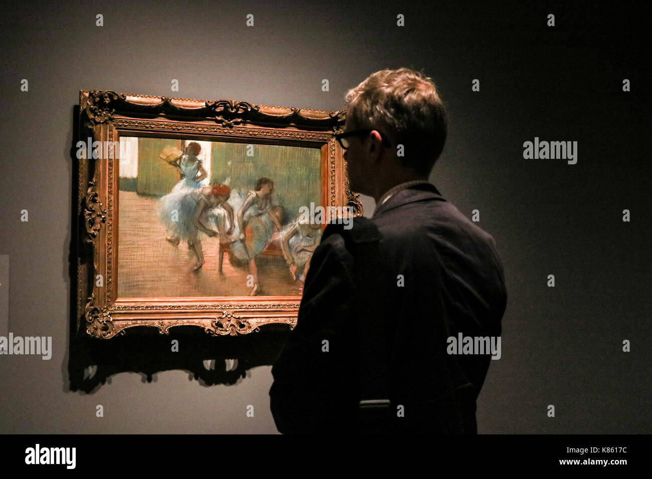 London, UK. 18th Sep, 2017. Press Preview: A collection of Degas ...