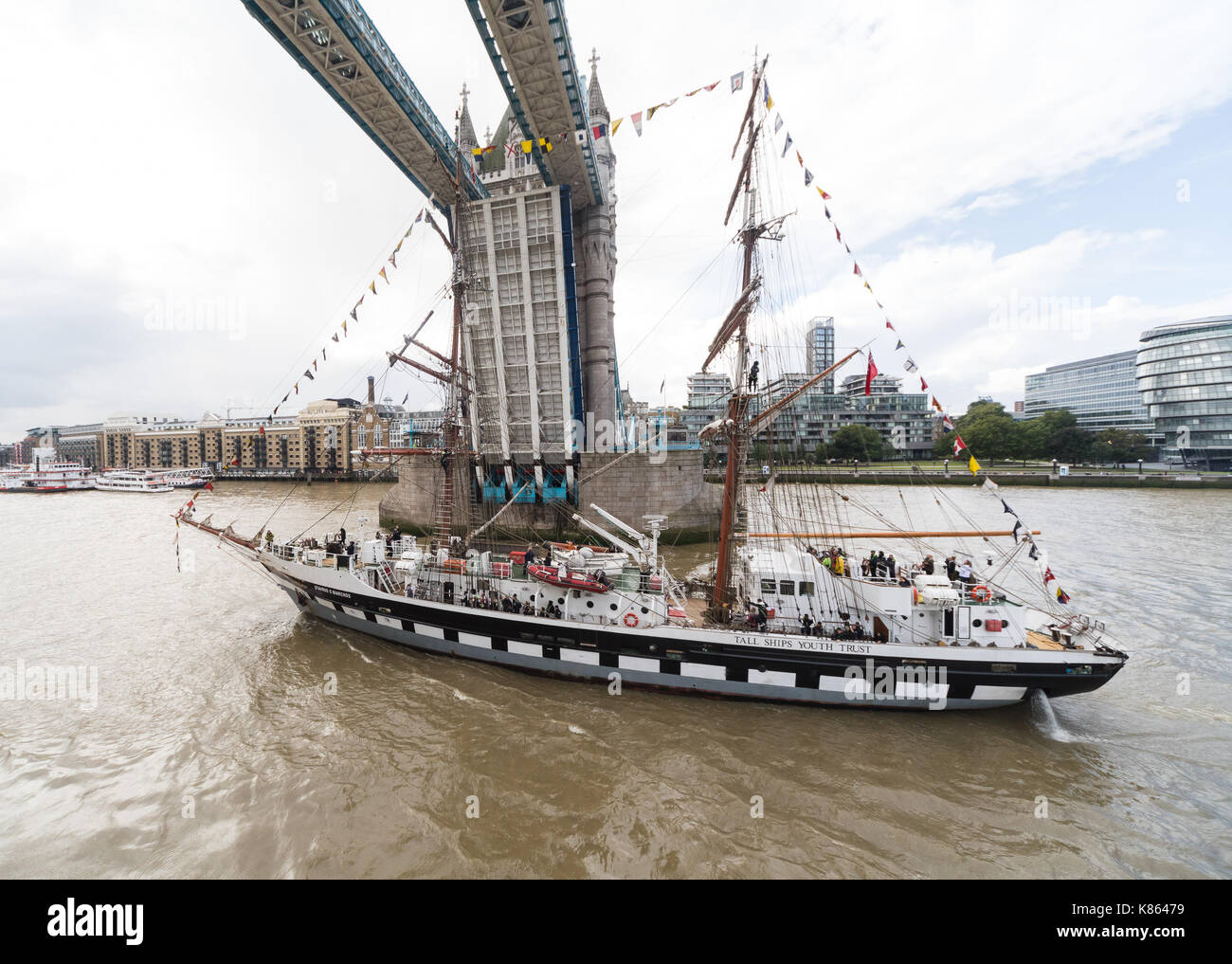 Stavros niarchos sailing ship tall hi-res stock photography and images ...