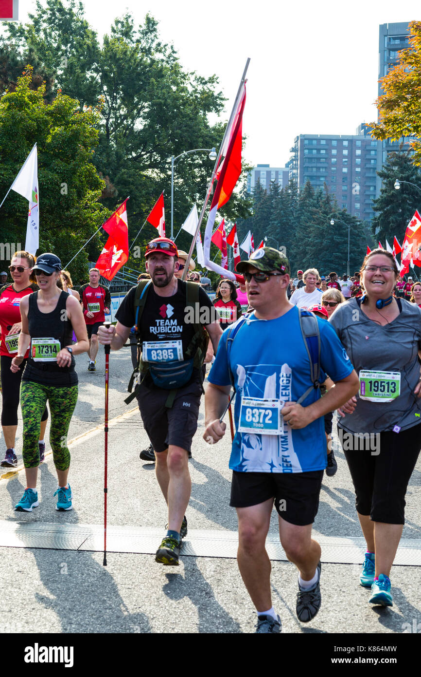 Canada marathon finish line hi-res stock photography and images - Alamy