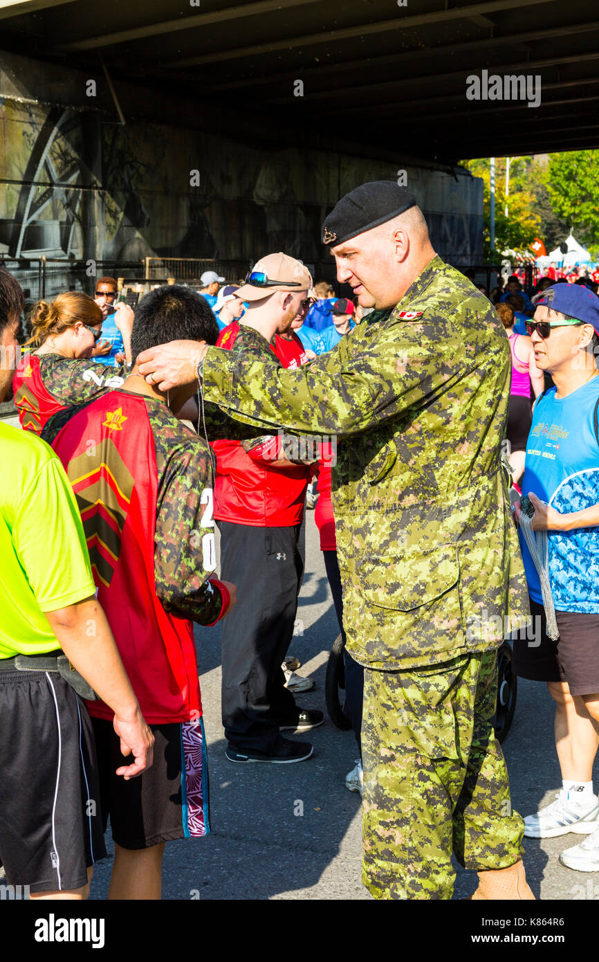 Ottawa, Ontario Canada. Canada Army Run 17 September 2017. Canada Army ...