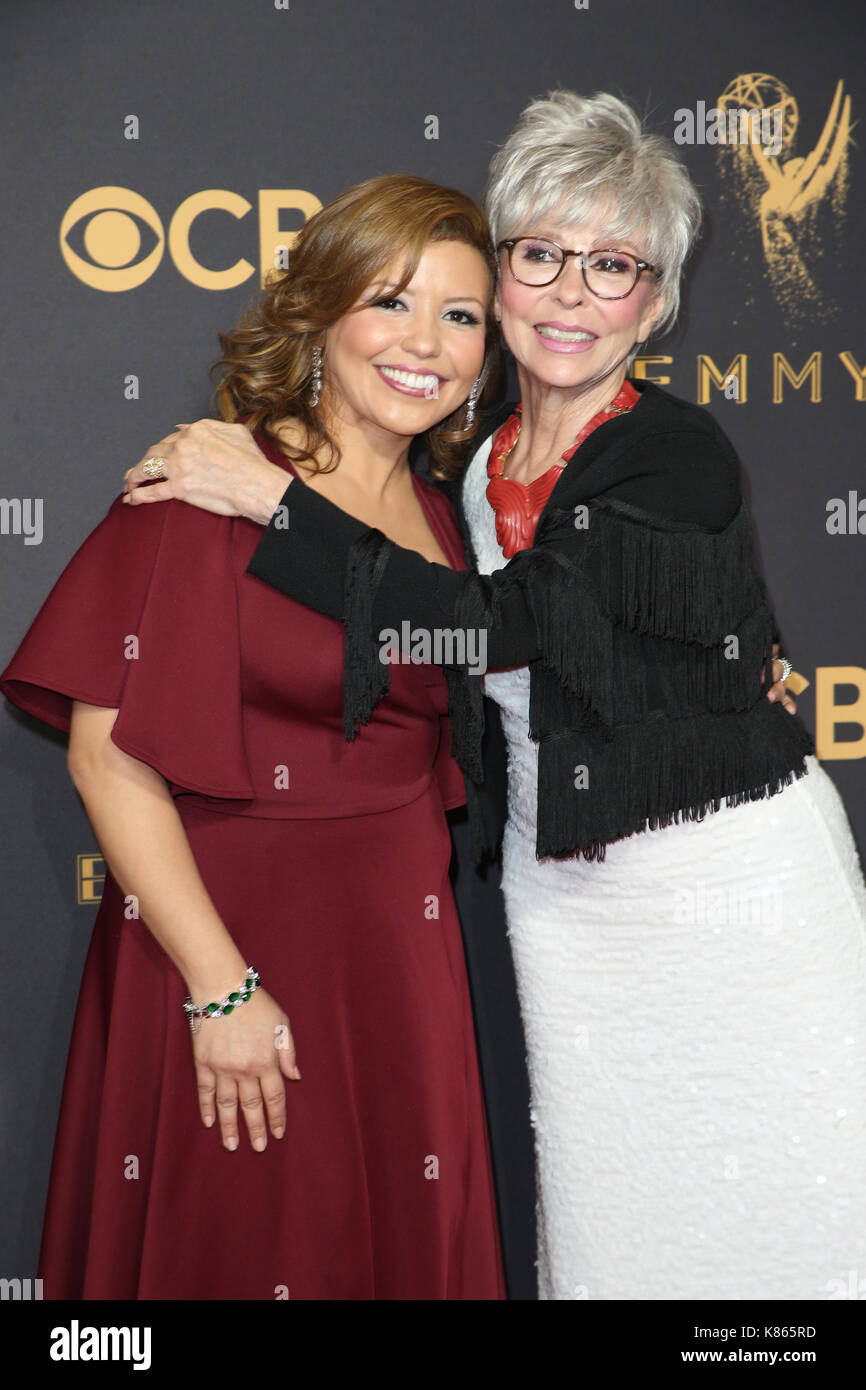 Los Angeles, Ca, USA. 17th Sep, 2017. Justina Machado and Rita Moreno ...