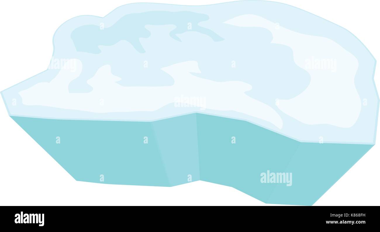 ice floe vector symbol icon design. Beautiful illustration isolated on ...
