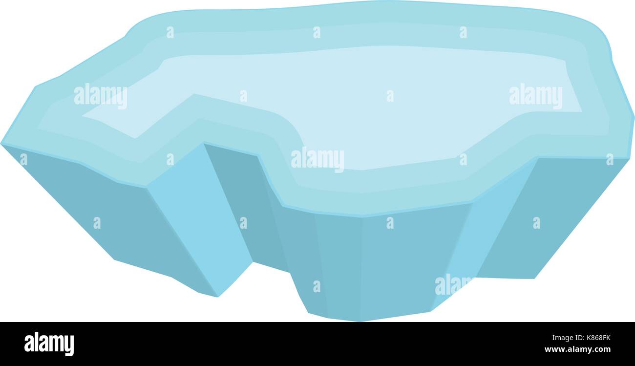 ice floe vector symbol icon design. Beautiful illustration isolated on ...