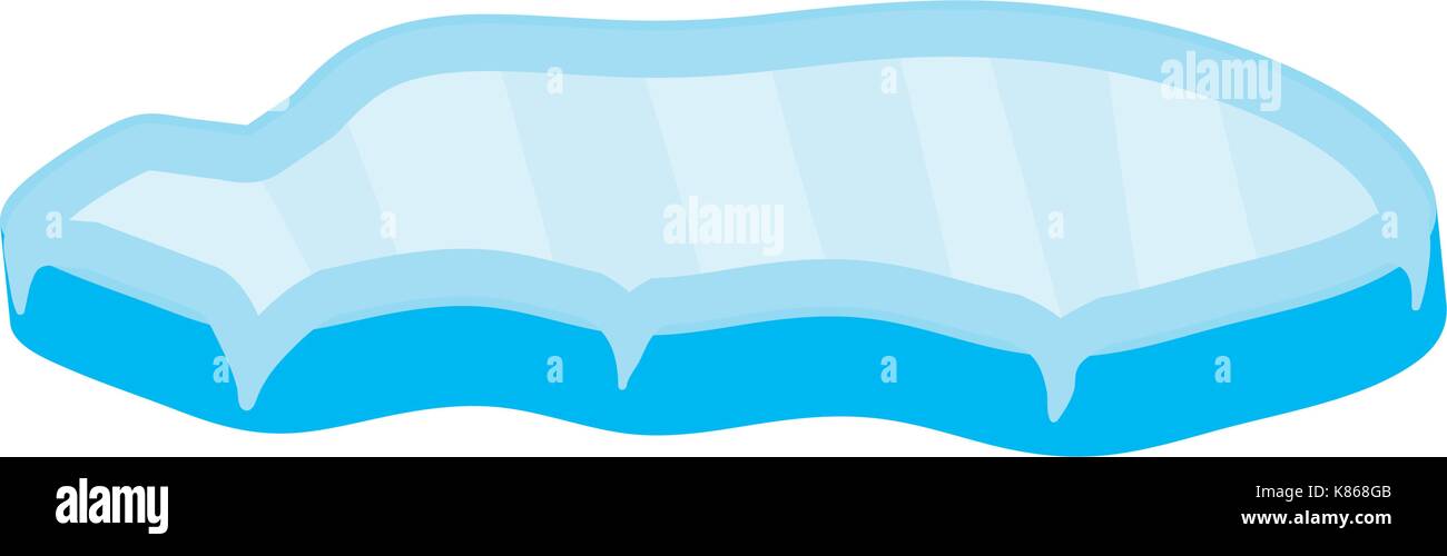 ice floe vector symbol icon design. Beautiful illustration isolated on ...
