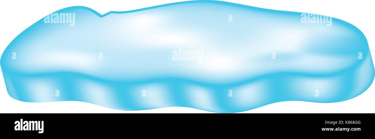 ice floe vector symbol icon design. Beautiful illustration isolated on ...