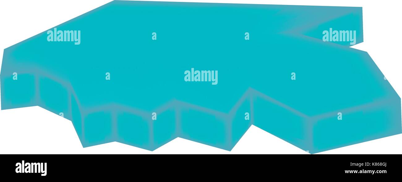 ice floe vector symbol icon design. Beautiful illustration isolated on ...